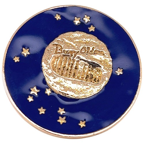 Tiffany & Co. Buzz Aldrin Moon Landing 14k Gold Commemorative Pin | eBay