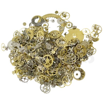 50g Steampunk Jewellery Art Crafts Cyberpunk Cogs Gears Watch Parts | eBay