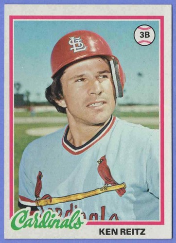 1978 Topps Ken Reitz #692 St. Louis Cardinals | eBay