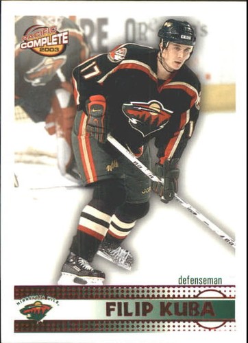 2002-03 Pacific Complete Red #75 Filip Kuba /100 | eBay