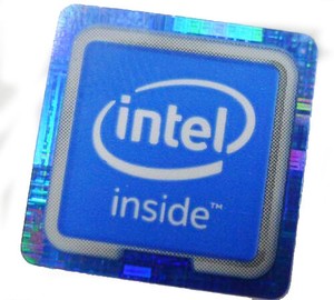 1 pcs Intel Inside Sticker 18mm x 18mm 6th Generation Skylake label ...