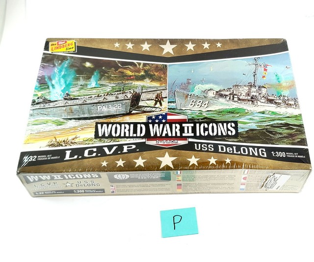 Round 2 Models Lindberg Line 1/300 World War II Icons - USS DeLong ...