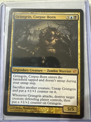 Grimgrin, Corpse-Born Innistrad NM Blue Black Mythic Rare MAGIC CARD ...