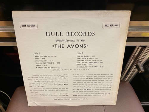 The Avons Cordially Invite You To Meet LP Hull reissue black vinyl [doo ...