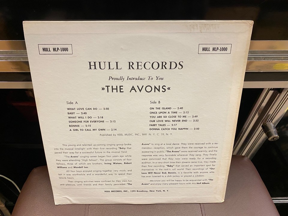 The Avons Cordially Invite You To Meet LP Hull reissue black vinyl [doo ...