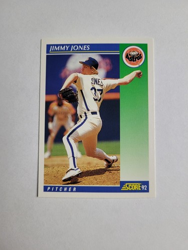 1992 Score Baseball #33 Jimmy Jones | eBay