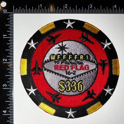 USAF Red Flag 2016-02 336th Fighter Squadron Patch | eBay