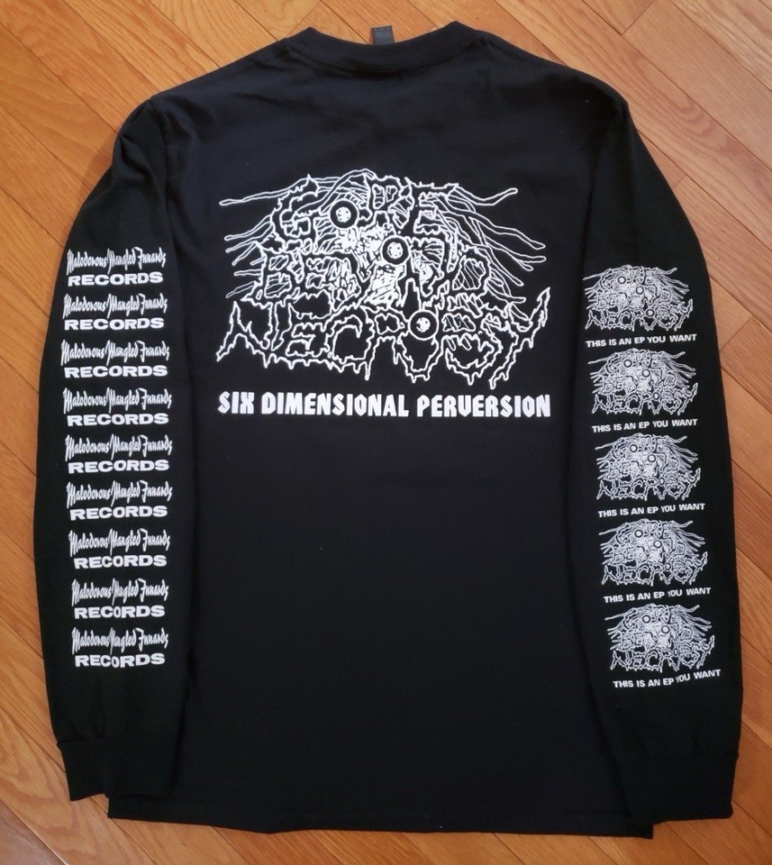 Gore beyond Necropsy Long Sleeve Shirt Medium AC Goregrind Warsore ...