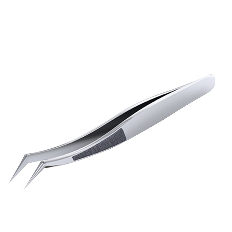 Stainless Steel Angled Tweezers Model Building Straight/Curved/Arc ...