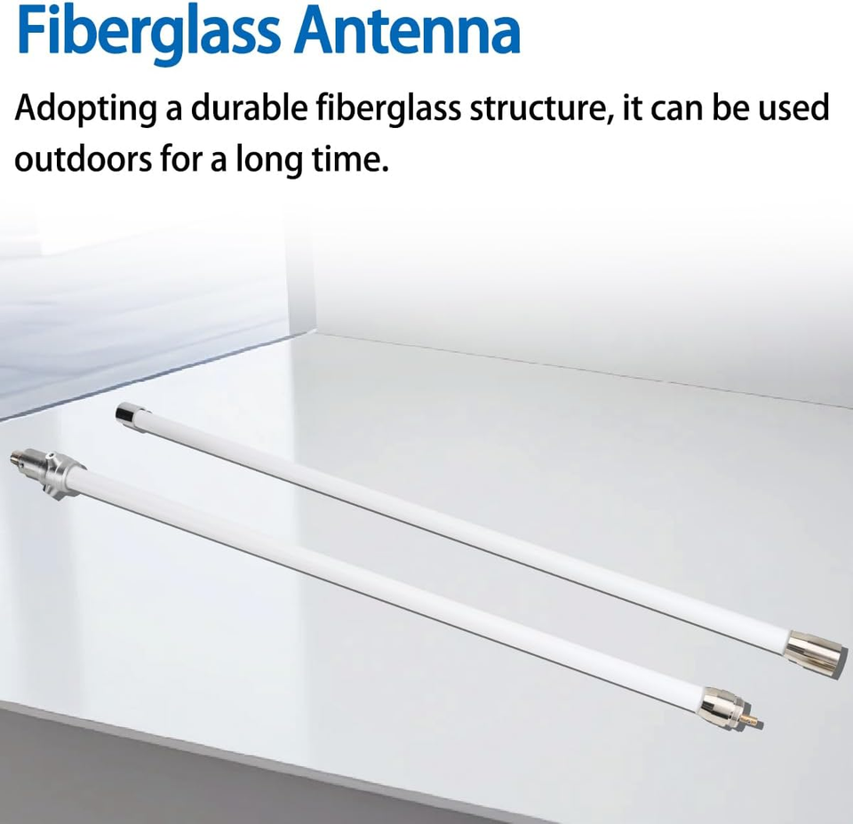 High Gain GMRS Base Antenna 462-467MHz 7.2dBi UHF SO239 Connector | eBay