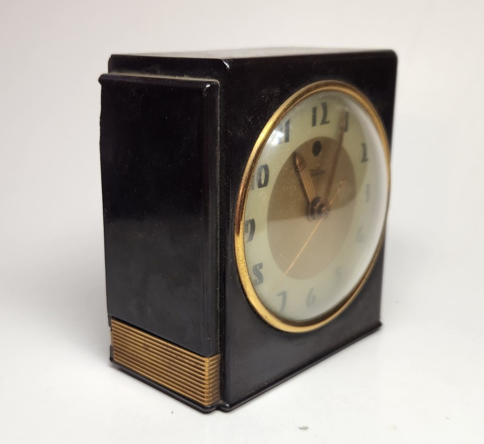 Vintage Telechron Clock Model 3F67 "Pageant", Bakelite Housing, Non ...