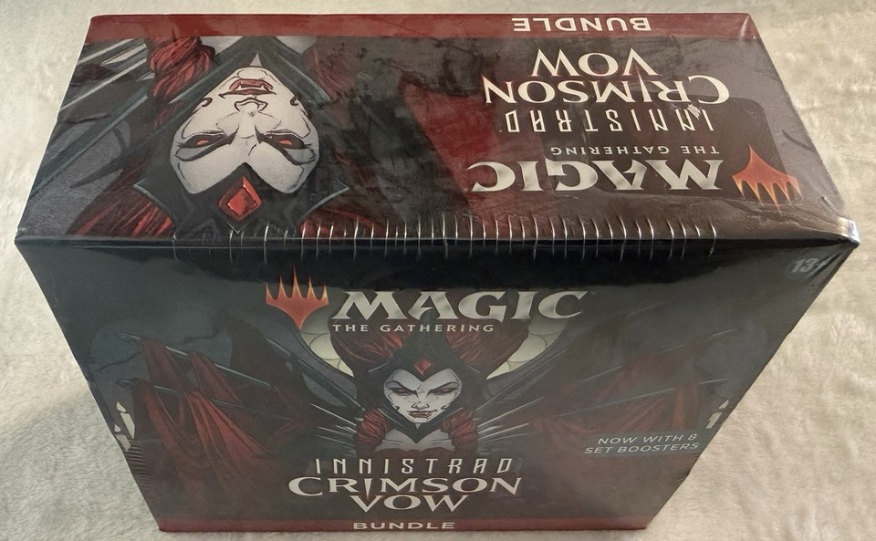 Magic The Gathering Lot Innistrad Crimson Vow Bundle Plus Five Boosters ...
