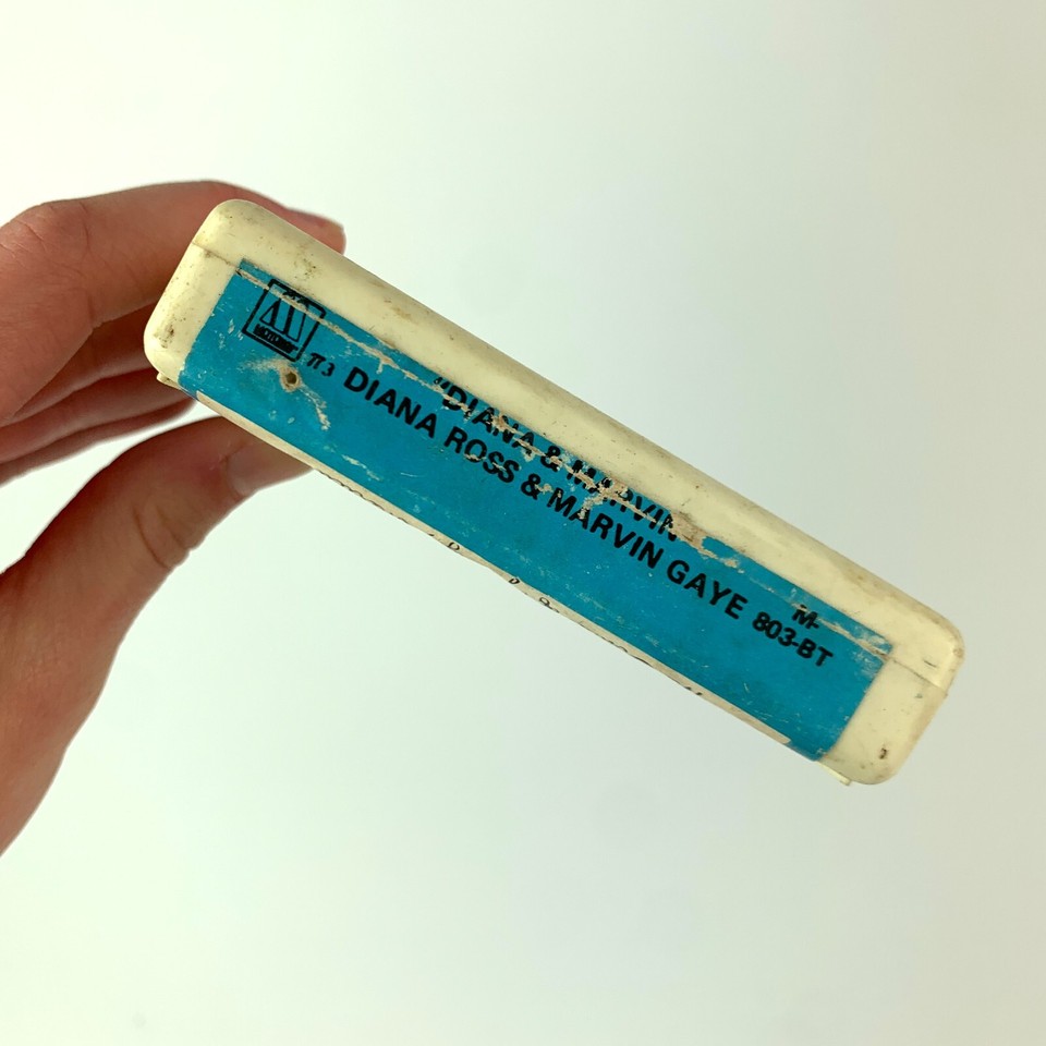 Diana Ross & Marvin Gaye Diana and Ross 8-Track Tape M-803-BT Motown ...