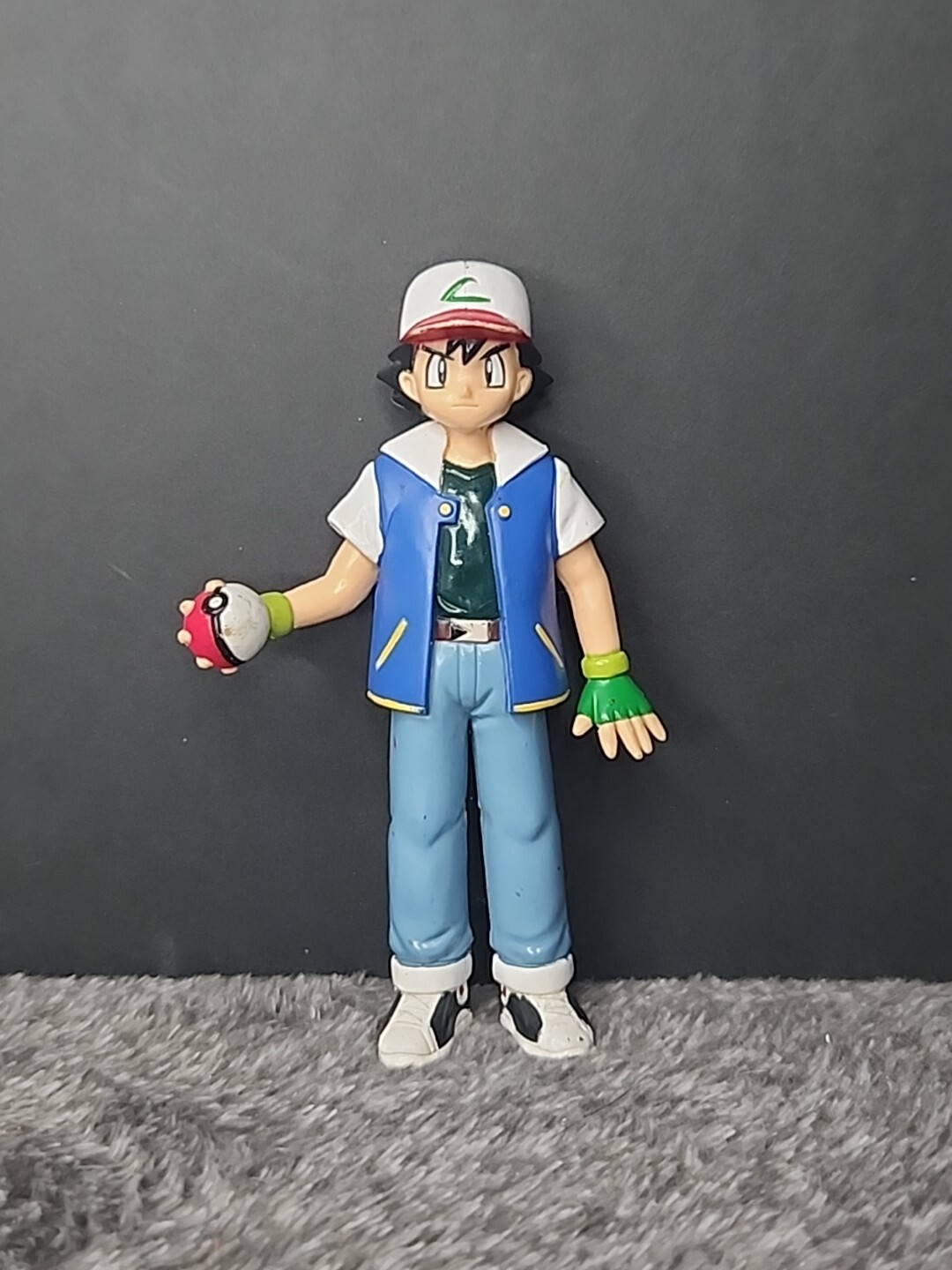 VTG Pokemon Ash Ketchum PVC Figure Nintendo 1998 Tomy Collection CGTSJ ...