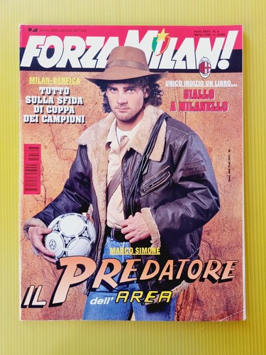 Forza Milan 3 March 1995 Marco Simone-Benfica-Baresi-Albertini-Massaro ...