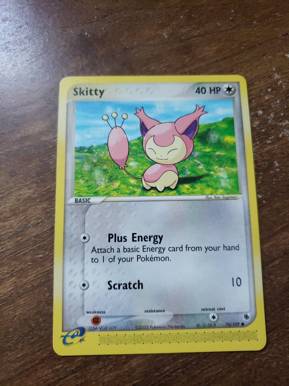 Pokémon TCG Skitty EX Ruby and Sapphire 70/109 Regular Common | eBay