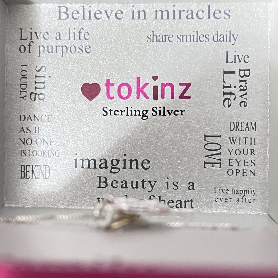 Sterling Silver Family Necklace Believe Tiny Medallion Tree Heart By ...