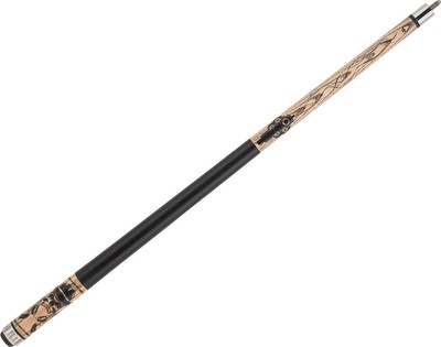 Outlaw OL52 Ash Wood w/ Skull Bandit, Guns & Barbed Wire Pool/Billiard ...