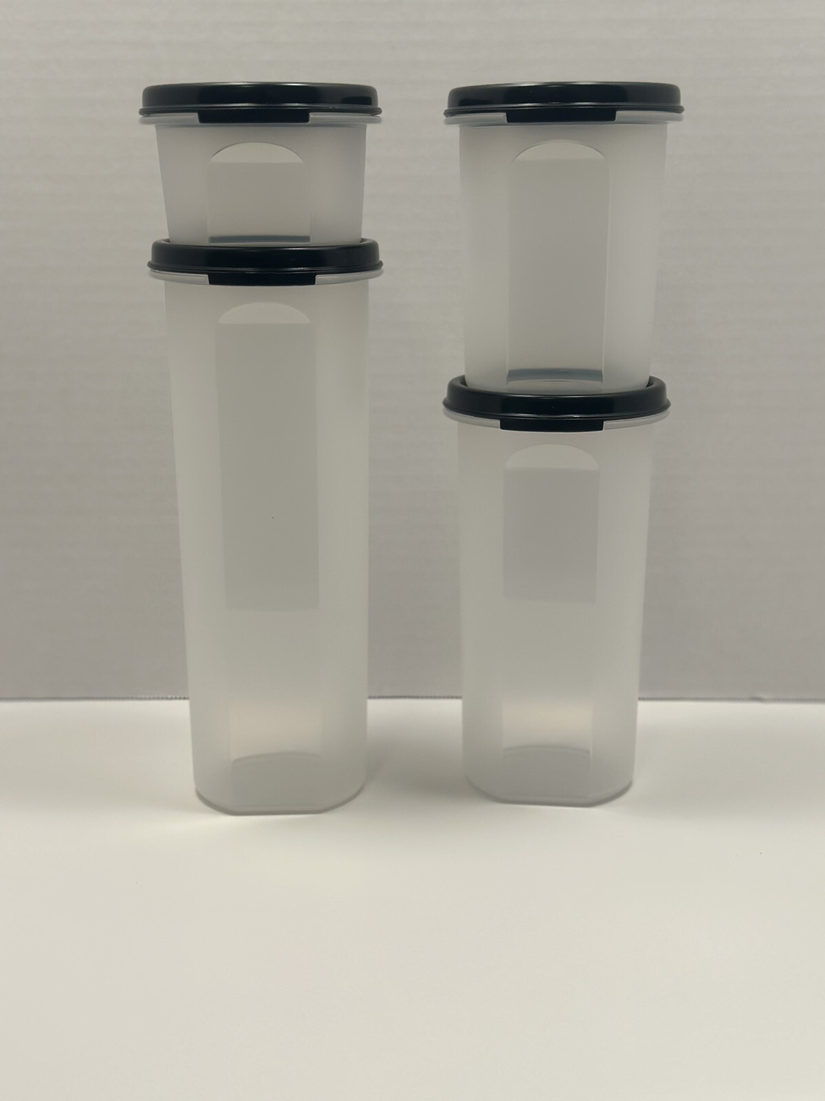 Tupperware Modular Mates Round Containers Set Of 4 | eBay