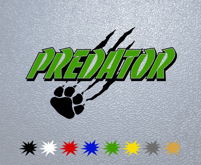 STICKER PEGATINA DECAL VINYL Predator Racing | eBay