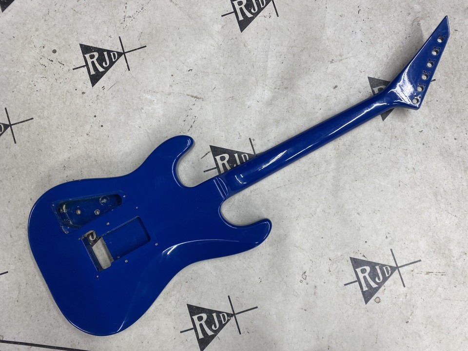 80's Schecter Strategy Set Neck Guitar Husk Blue | eBay