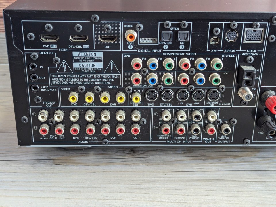 Yamaha RX-V563 Natural Sound AV Receiver Stereo Cinema DSP Digital ...