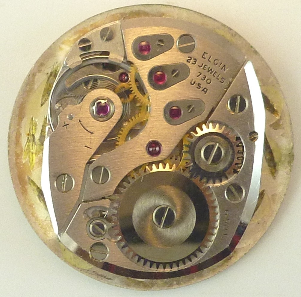 Elgin Wristwatch Movement - Caliber 730 - Spare Parts, Repair | eBay