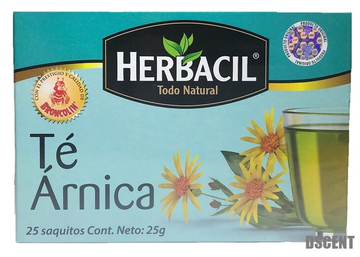 Herbacil All Natural Arnica Tea/Te Arnica 25 Bags/Saquitos | eBay