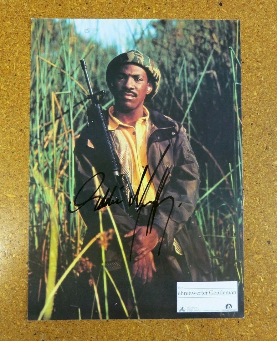 100% of Original Autograph Film Poster Autographed Eddie Murphy | eBay