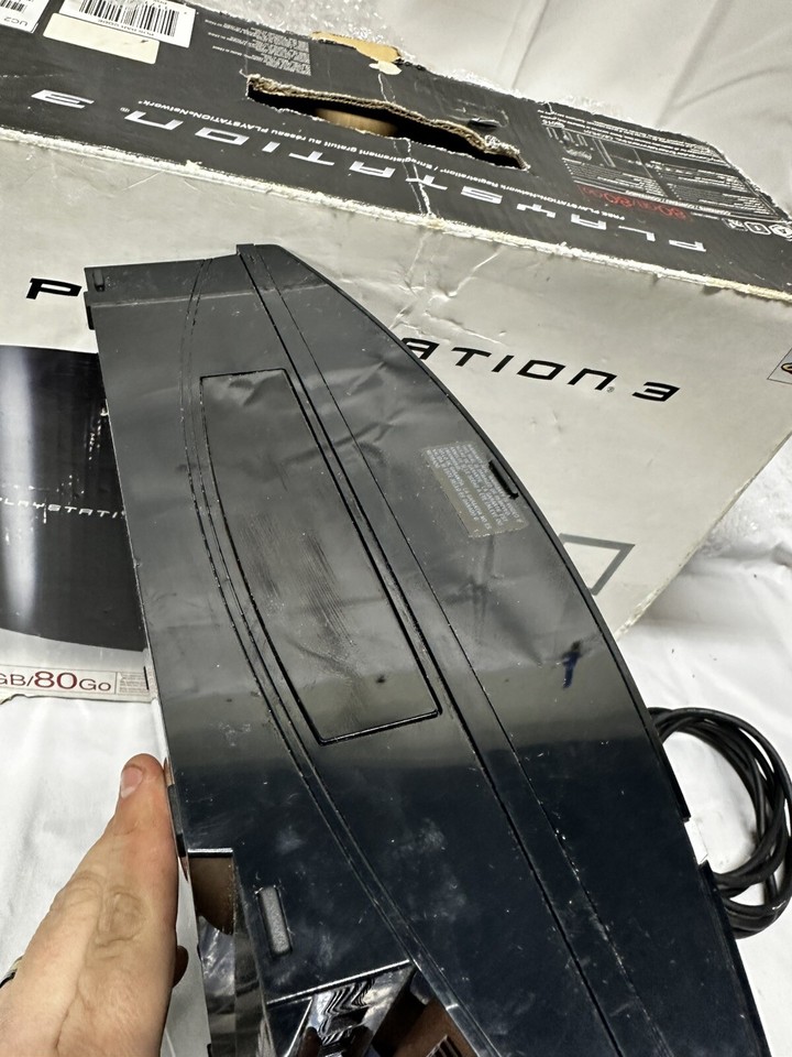 Playstation 3 PS3 Console Complete Inbox W/ Cords & Controller CECHL01 ...