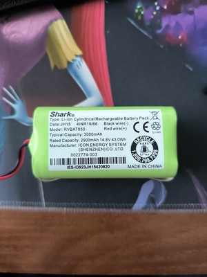 Shark RV1001AE RV1001 UR1005AE RV1101ARUS UR1105ARUS Battery 3000mAh ...