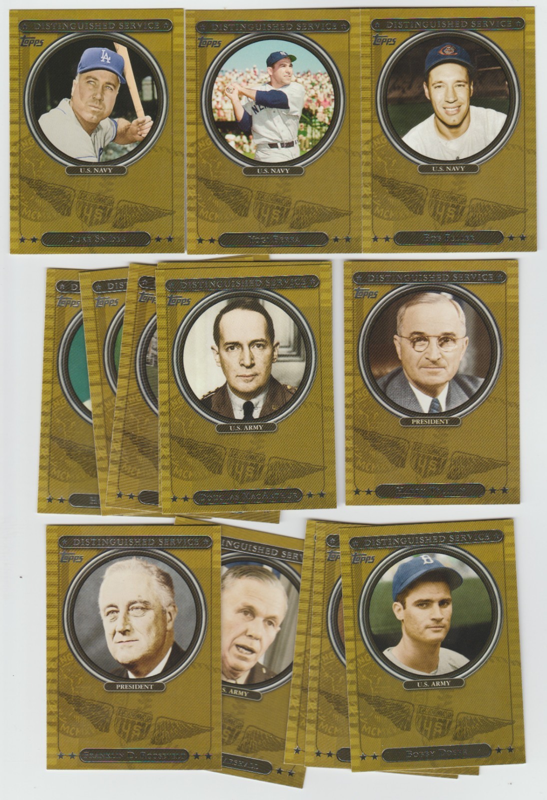 2007 Topps Baseball Series 1 DISTINGUISHED SERVICE Complete Set DS1-DS15 Yogi ++ | eBay