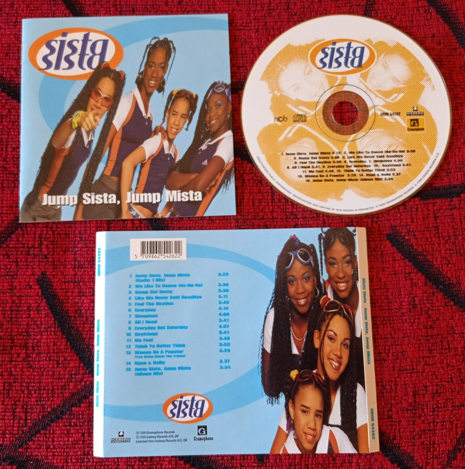SISTA SISTA ** Jump Sista Jump Mista ** ORIGINAL 1998 DENMARK CD | eBay