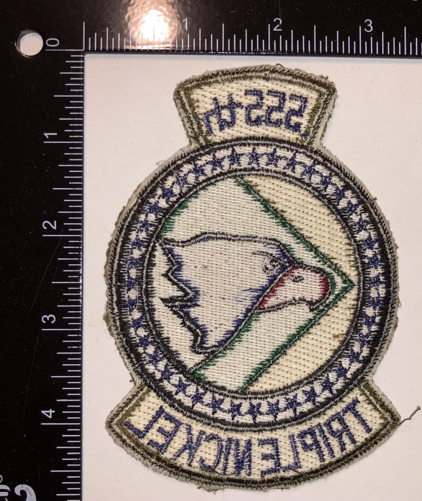 USAF US Air Force Triple Nickel 555th Fighter Squadron Patch | eBay