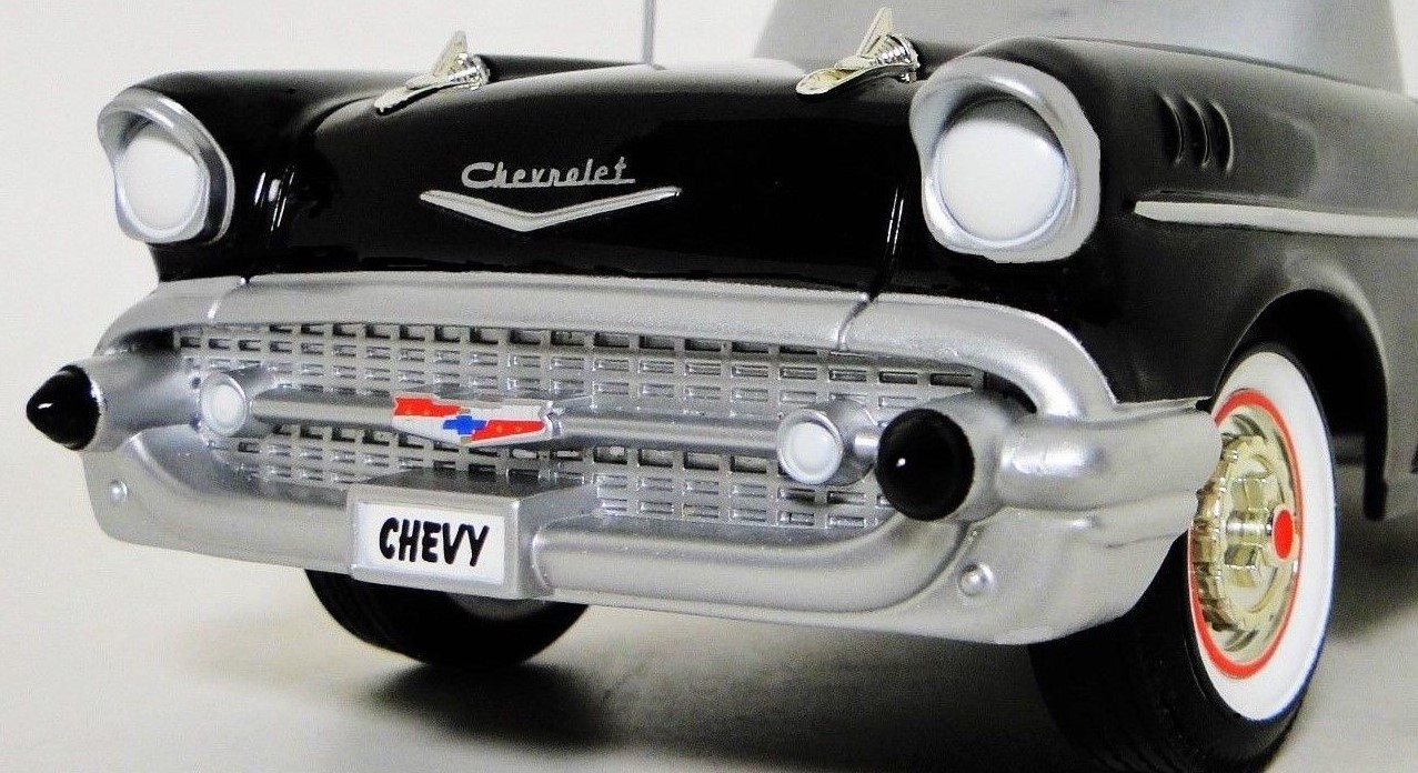 57 Chevy Pedal Car "Too Small For Child To Ride" Mini 55 Metal ...
