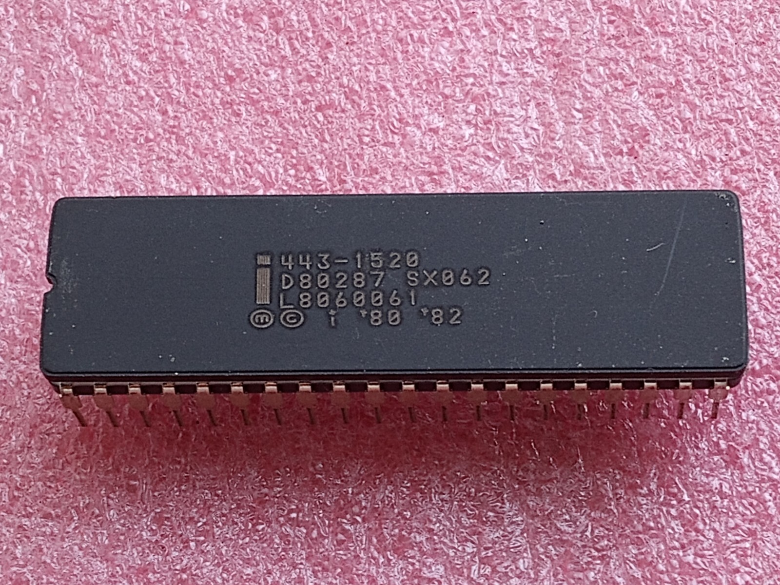 Heathkit 443-1520 INTEL D80287 SX062 80-BIT Zenith CMATH NUMERIC ...