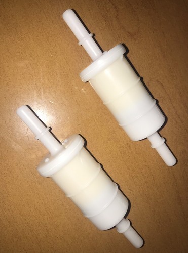 2X GENUINE Inline Fuel Filter 40HP 50HP 60HP EFi Mercury Mariner ...