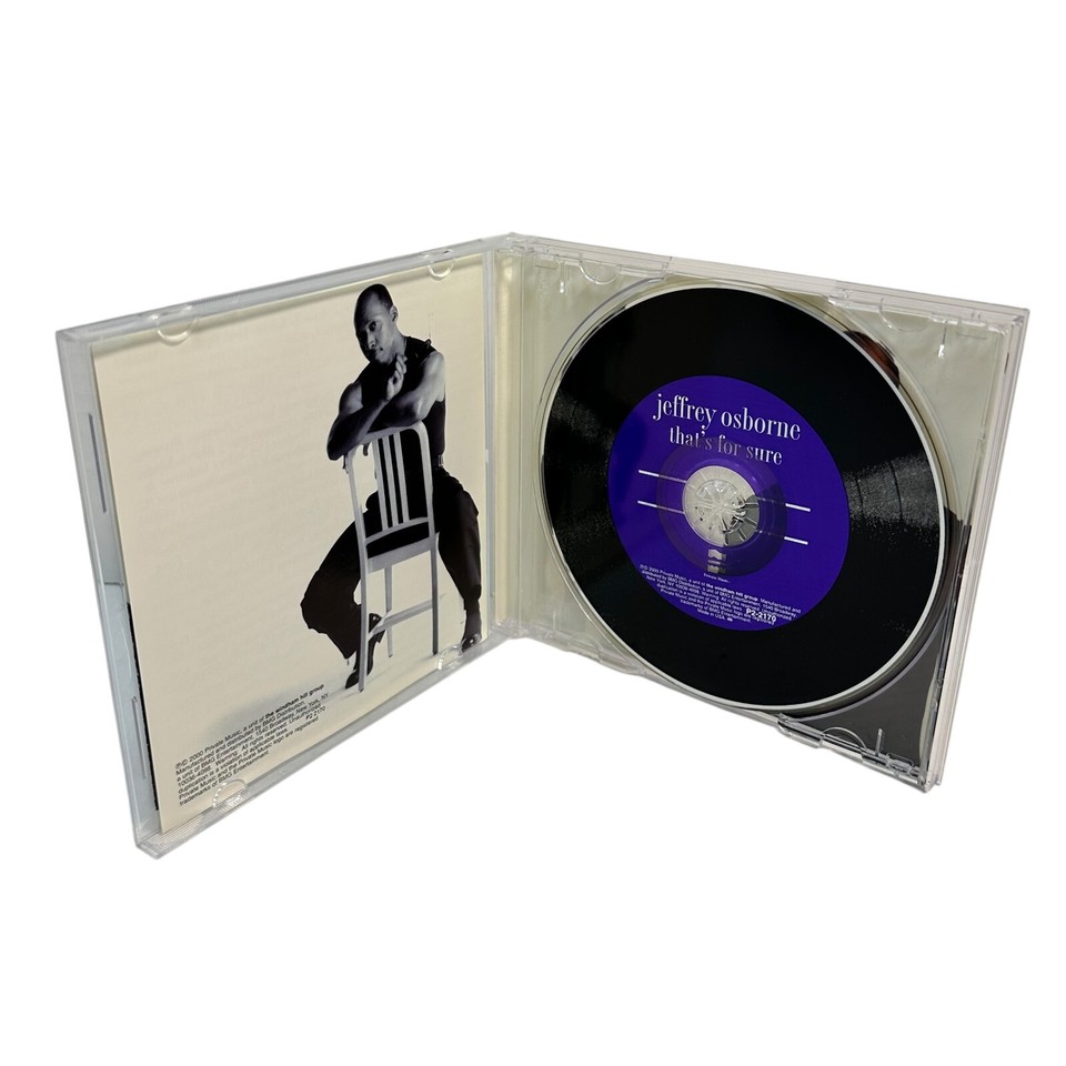 Jeffrey Osborne That's For Sure CD 2000 | eBay