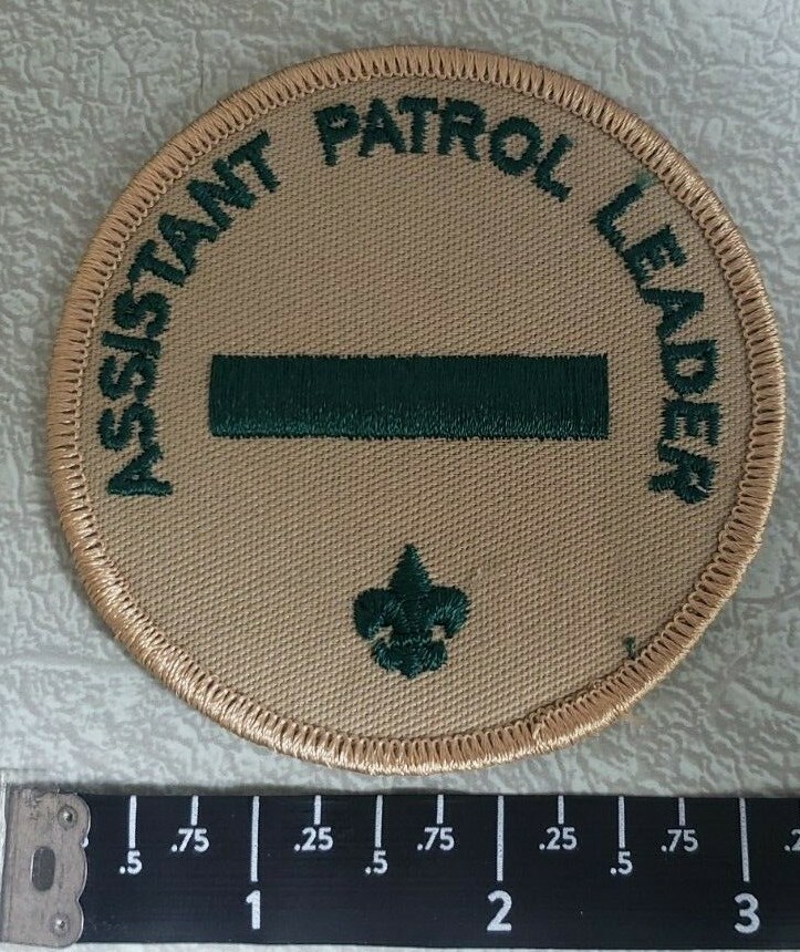 BSA Assistant Patrol Leader Position Patch - 1989~CURRENT TYPE | eBay