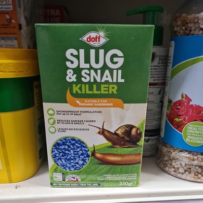 DOFF Slug & Snail SHOWERPROOF Slug Pellets Organic Garden 350g | eBay UK