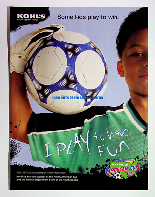 Kohl's American Cup US Youth Soccer 2007 Trade Print Magazine Ad Poster ...