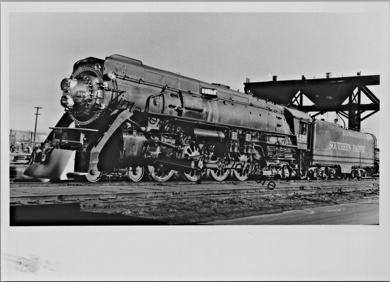 Vintage Southern Pacific Railway 4430 Steam Locomotive T2-357 | eBay