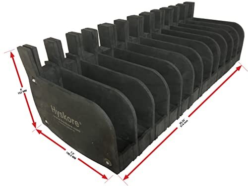 HYSKORE #30312 12 Gun Modular Pistol Rack Closed Cell High Density Foam ...
