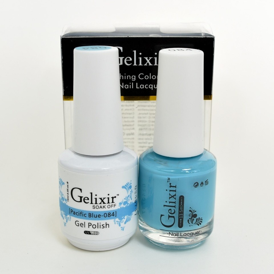 Gelixir Soak Off Gel Polish Matching Duo LED/UV 0.5 oz - Pick Any | eBay