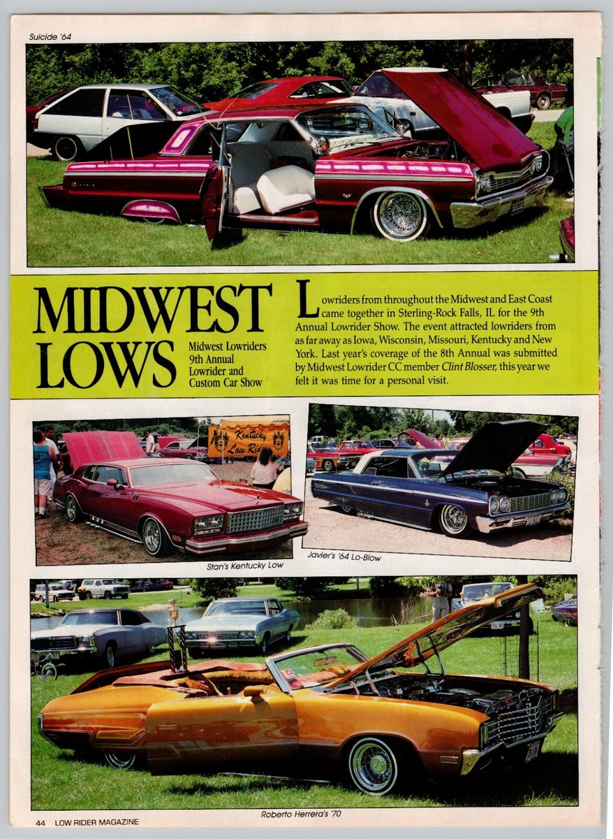 Custom Lowrider Car Show Lowrider Car Culture Is Totally Underrated