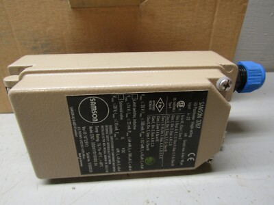 Samson 3767 Electropneumatic Positioner 30001110110000.06 | eBay