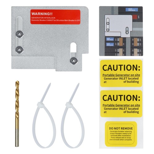Generator Horizontal Electrical Interlock Kit Compatible with ...