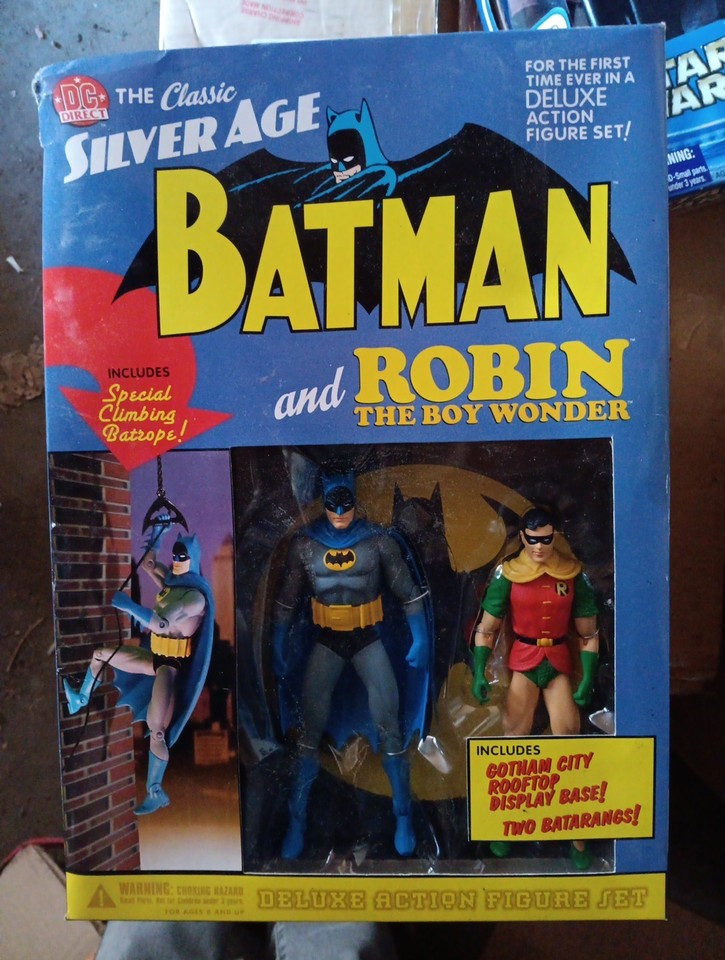 This Is A DC Direct Classic Silver Age Batman & Robin Deluxe Action ...