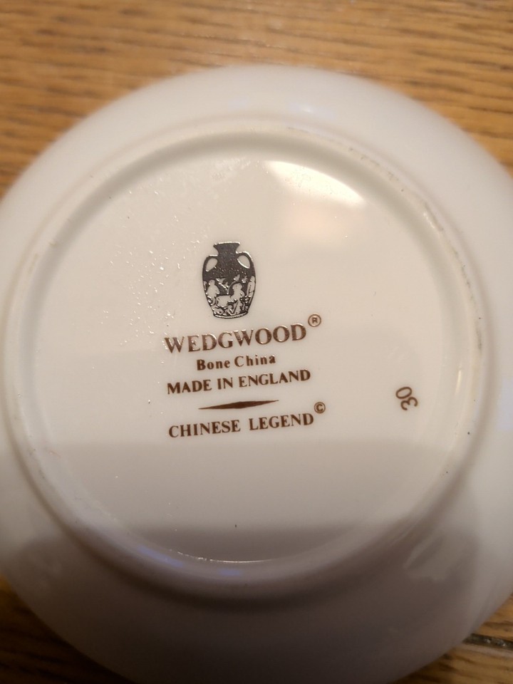 Wedgwood 'Chinese Legend' design fine bone china trinket dish | eBay UK