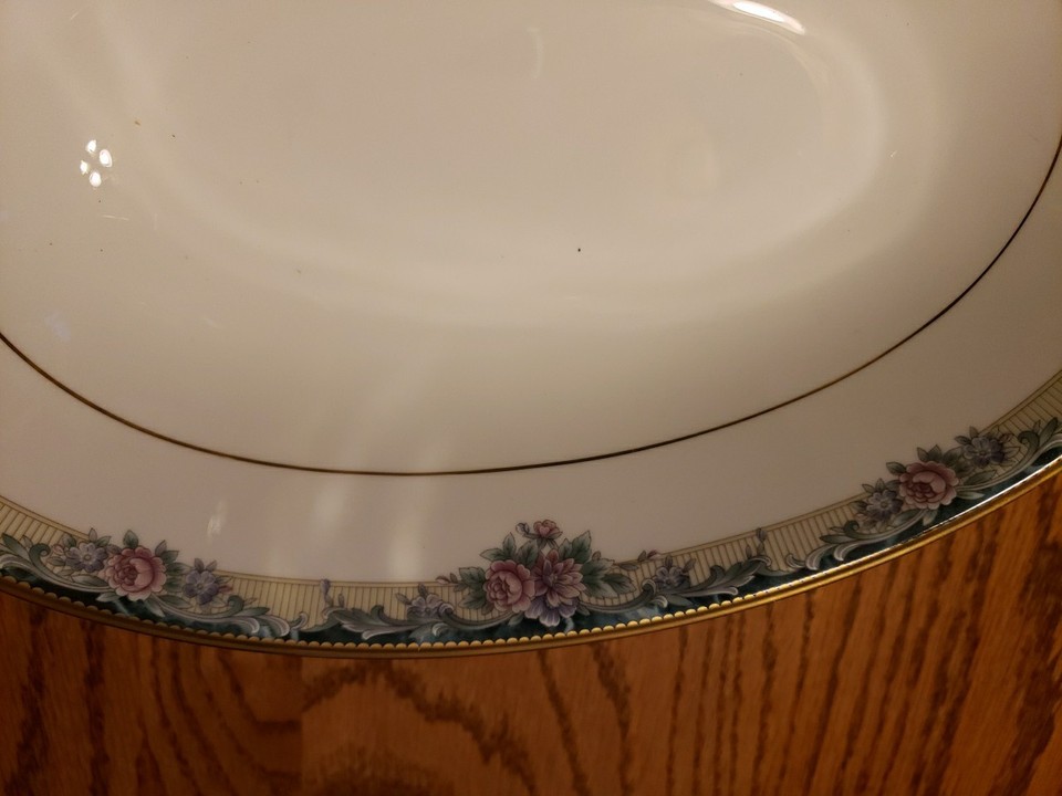 Noritake Vintage Mi Amor Bone China 10" Oval Vegetable/Salad Bowl ...